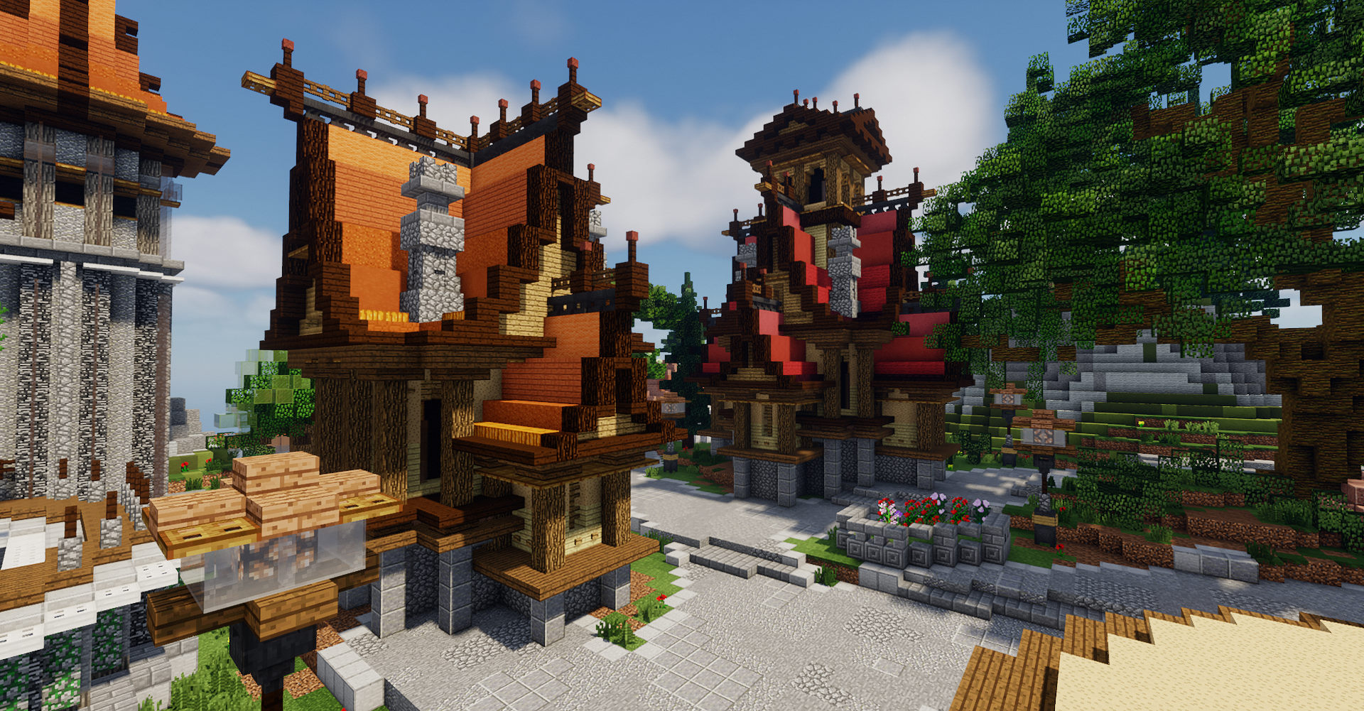 Spawn - Dragon Orange Village - 470x470 | Chunkfactory